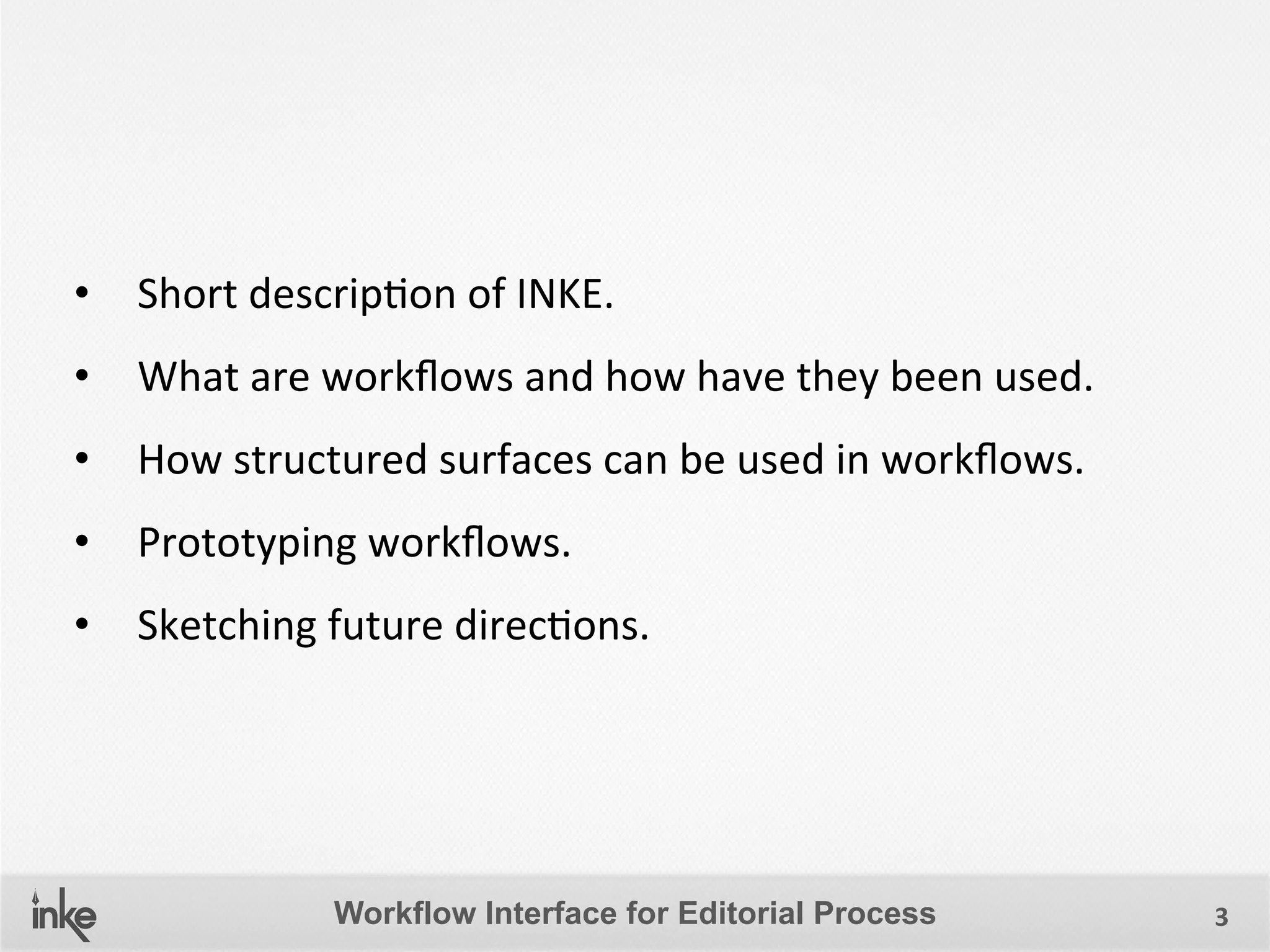 Workflow Interface for Editorial Process | PPTX
