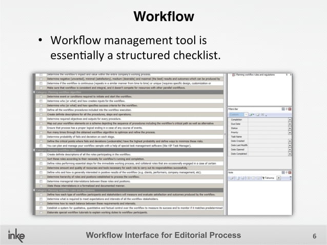 Workflow Interface for Editorial Process | PPTX | Desktop Publishing ...