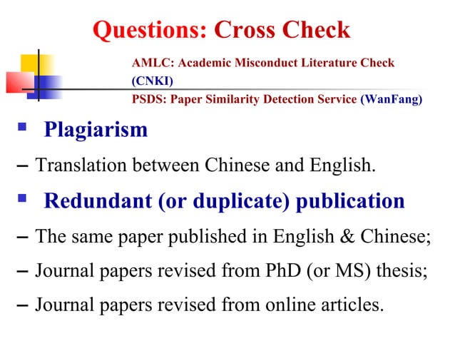 China: Journal Publishing, DOI and CrossCheck (2011 CrossRef Workshops ...