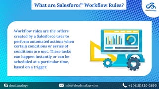 Workflow Rules in Salesforce vs Process Builder in Salesforce | PPT