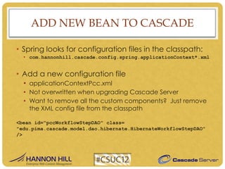 Enhanced Workflows in Cascade Server by Leah Einecker | PPTX