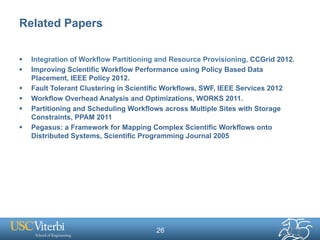 Workflowsim escience12 | PPT