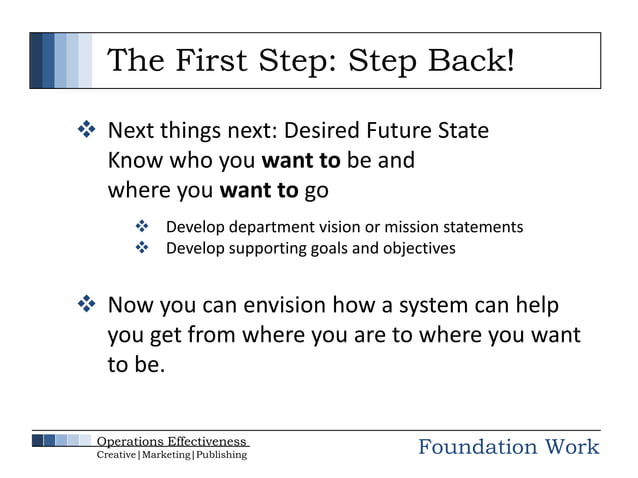 Successful Workflow Systems Projects - Dan Buckhout | PPTX | Business ...