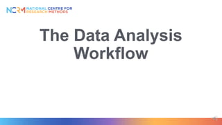 The Data Analysis Workflow | PPT