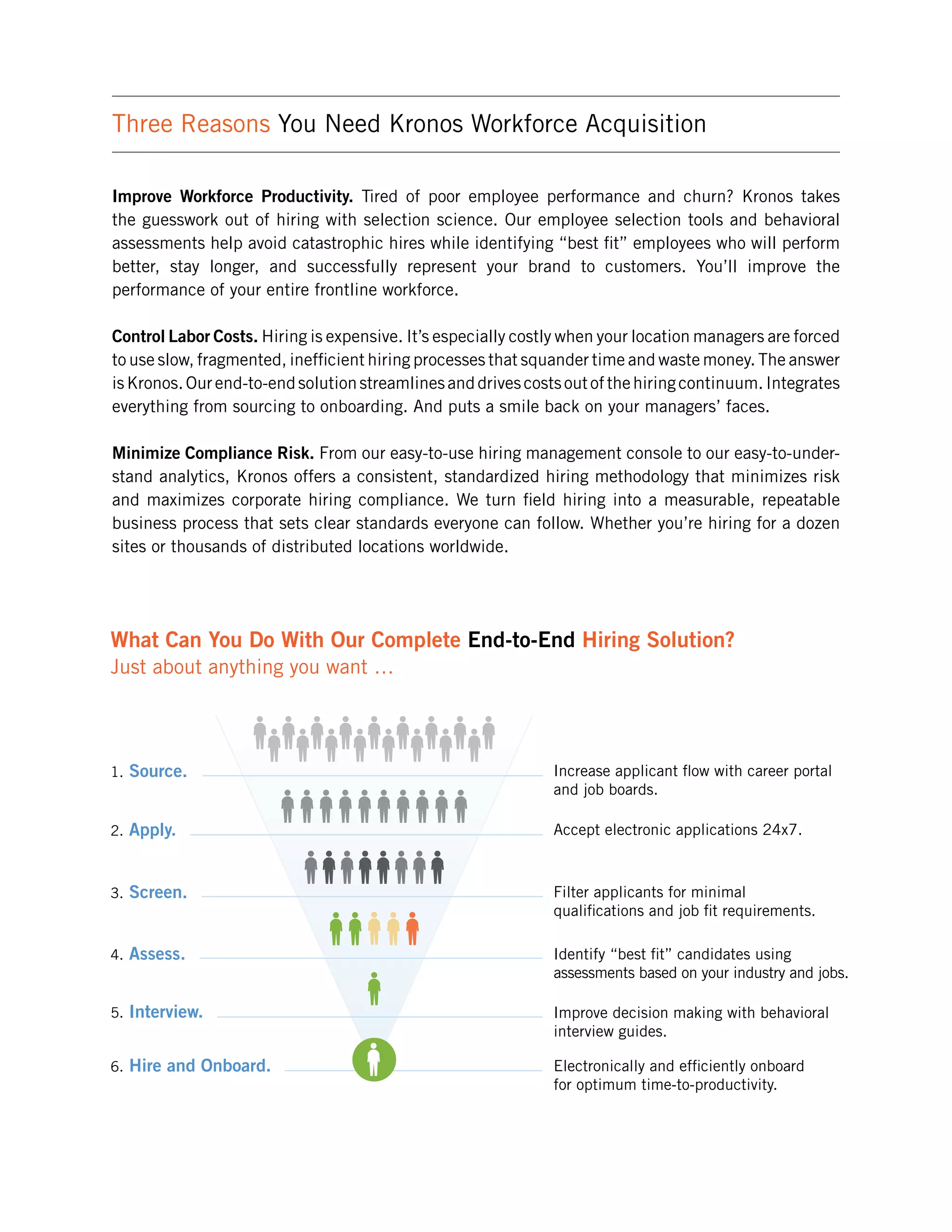 Workforce Acquisition.Brochure | PDF | Human Resources | Business