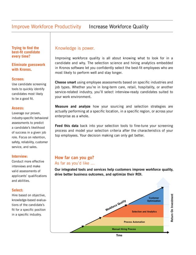 Workforce Acquisition.Brochure | PDF | Human Resources | Business