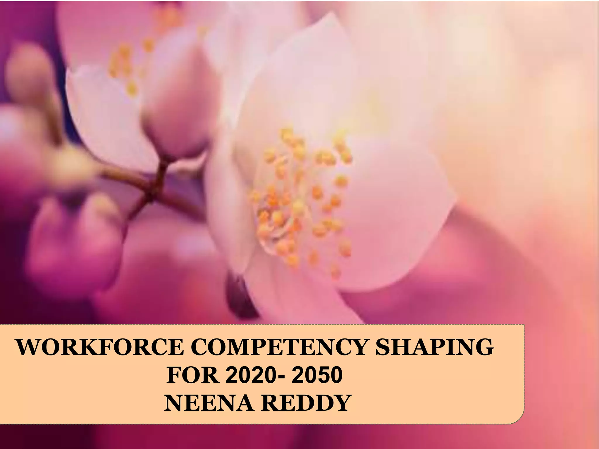 Workforce competency @2050 | PPT
