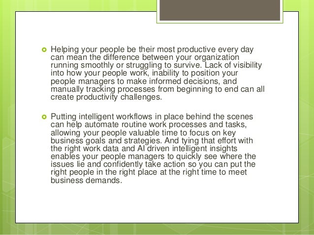 Workforce Management Solutions | PPT