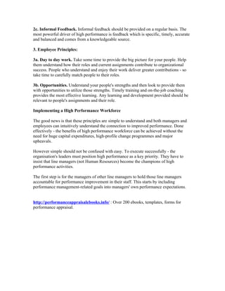 Workforce performance management | PDF
