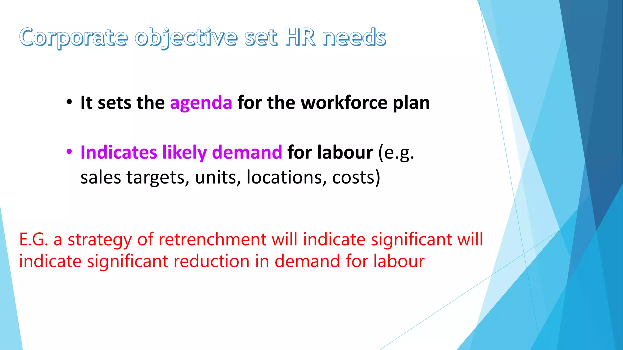 Workforce Planning (Process, Labour Shortage, Excess Labour) | PPT