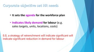 Workforce Planning (Process, Labour Shortage, Excess Labour) | PPT