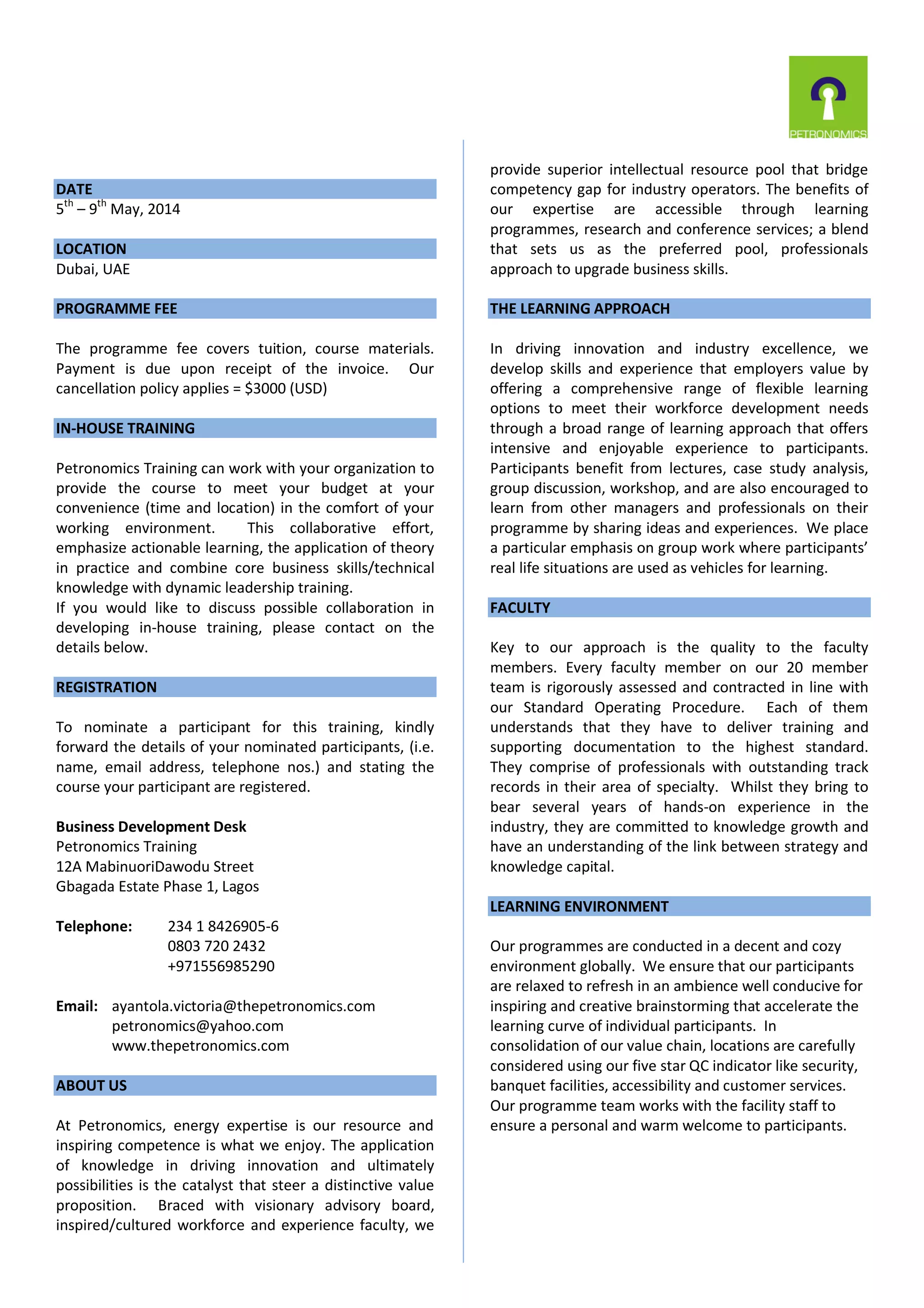 Workforce Planning and Resourcing, Dubai | PDF