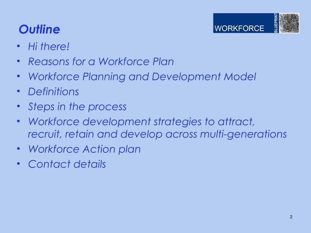 Workforce planning for changing demographics v0.1 wp | PPT