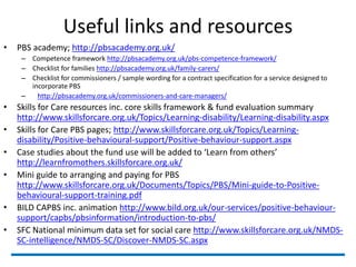 Presentation: Workforce: PBS-A fund, sharing the learning | PPTX