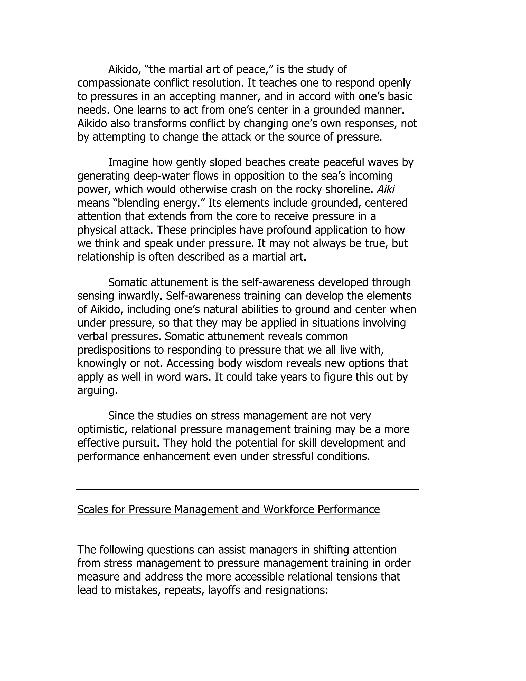 Workforce pressure | PDF