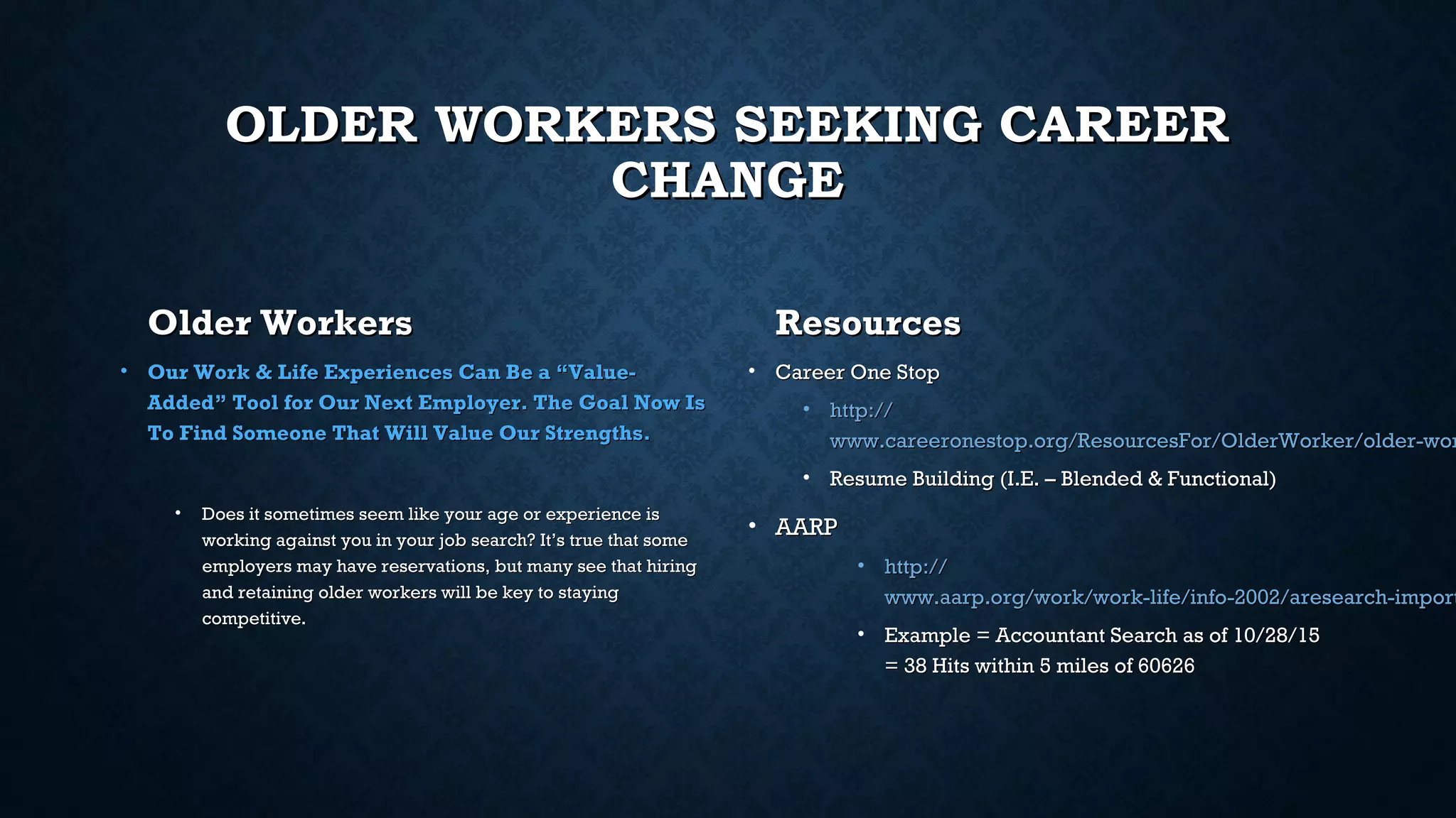 Workforce Re Entry - Overcoming Barriers | PPT