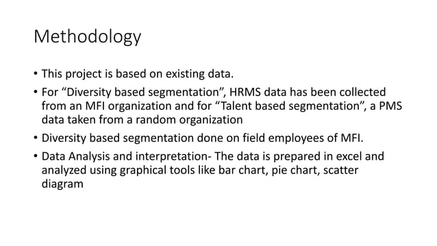 Workforce Segmentation | PPT