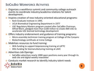 Bioscience Industry Workforce Needs in Greater Los Angeles | PPT