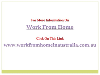 Work From Home | PPT