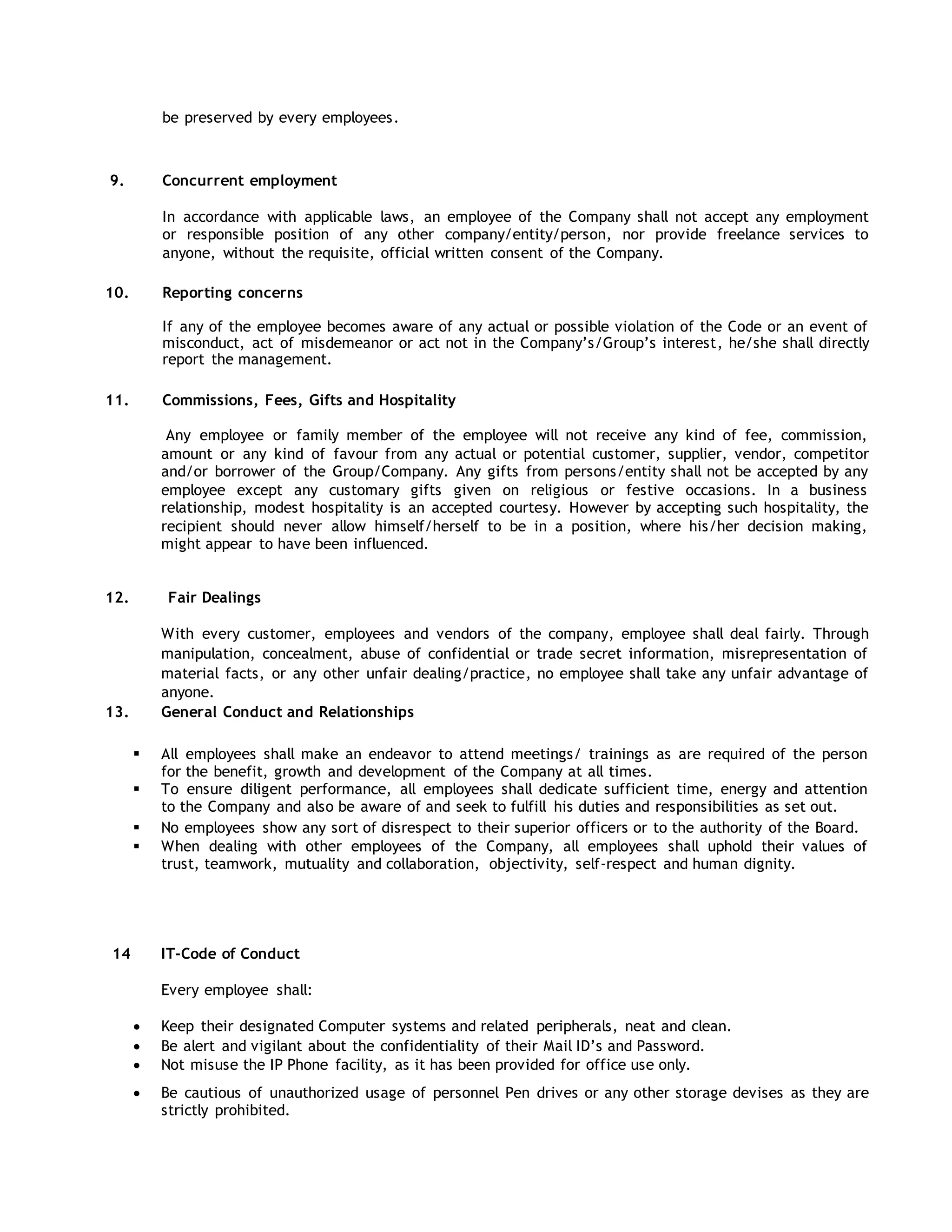 Work from home policy | DOCX