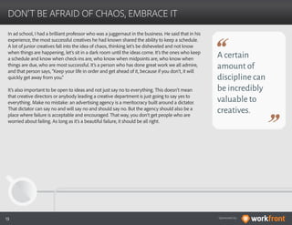 Workfront: Taming the Chaos of Agency Life | PDF