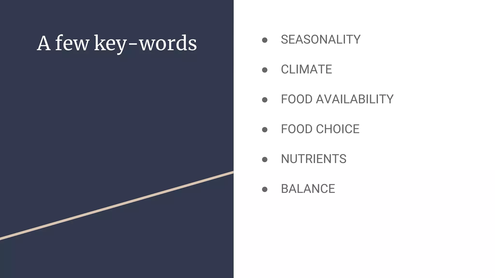 Food provenance and composition to achieve a balanced food choice | PDF