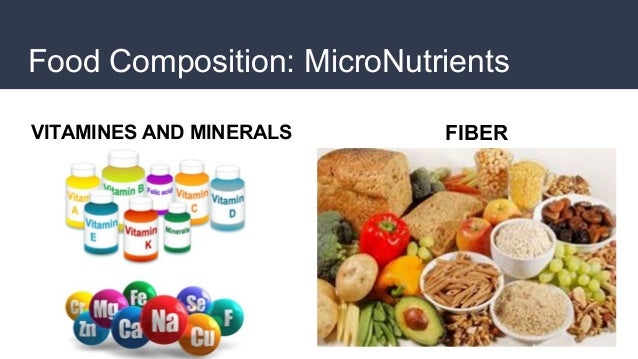 Food provenance and composition to achieve a balanced food choice
