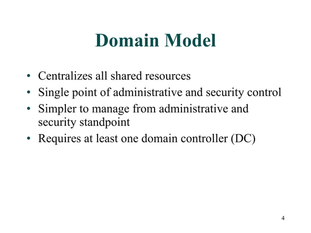 Workgroup vs domain | PPT