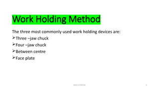Work holding / clamping location Device.pptx