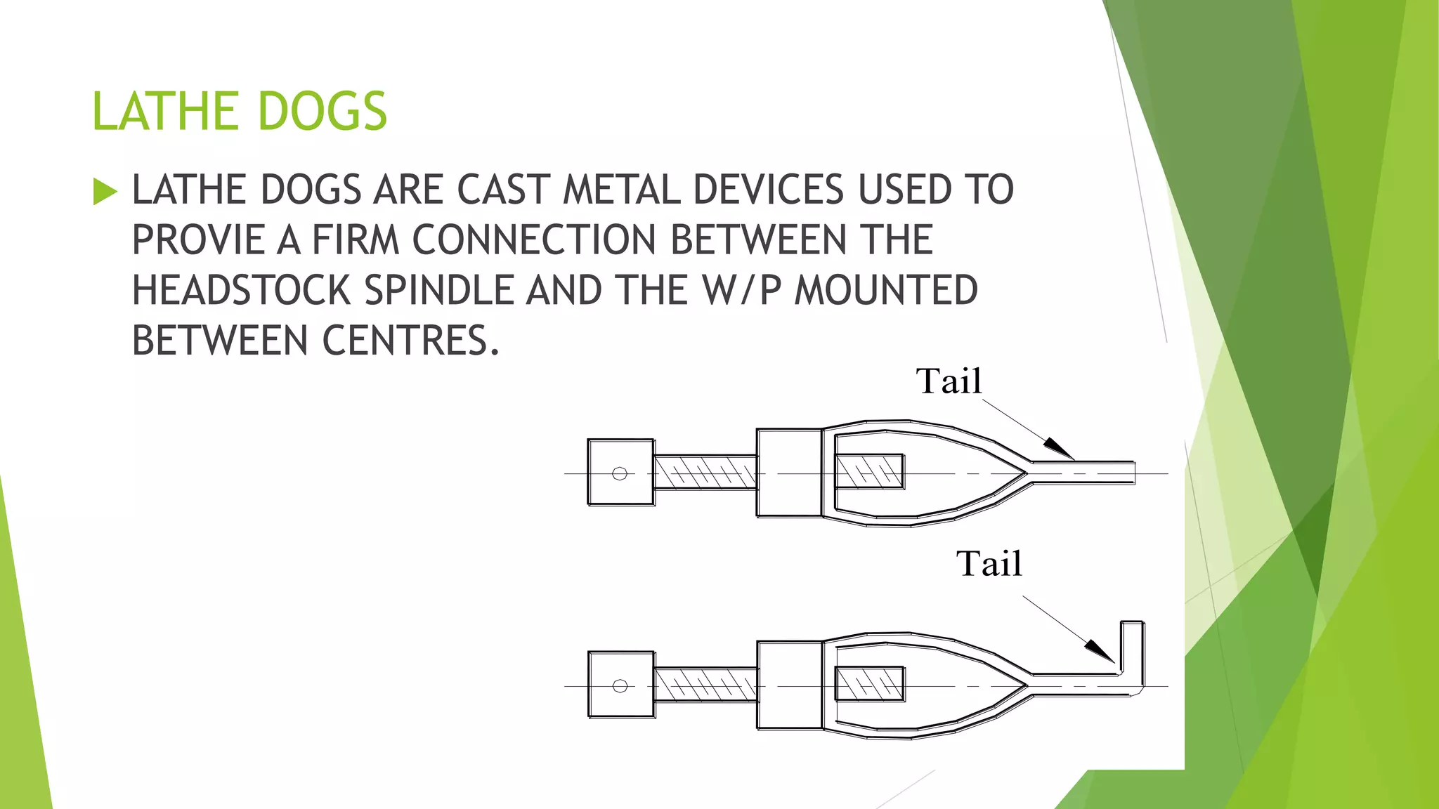 Work holding devices of lathe | PPTX