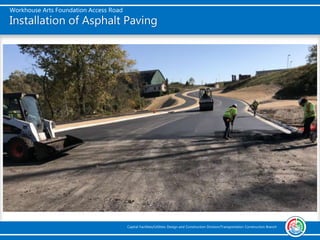 Workhouse Arts Foundation Access Road | PPT