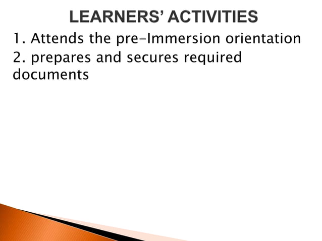 SHS- Work immersion | PPTX