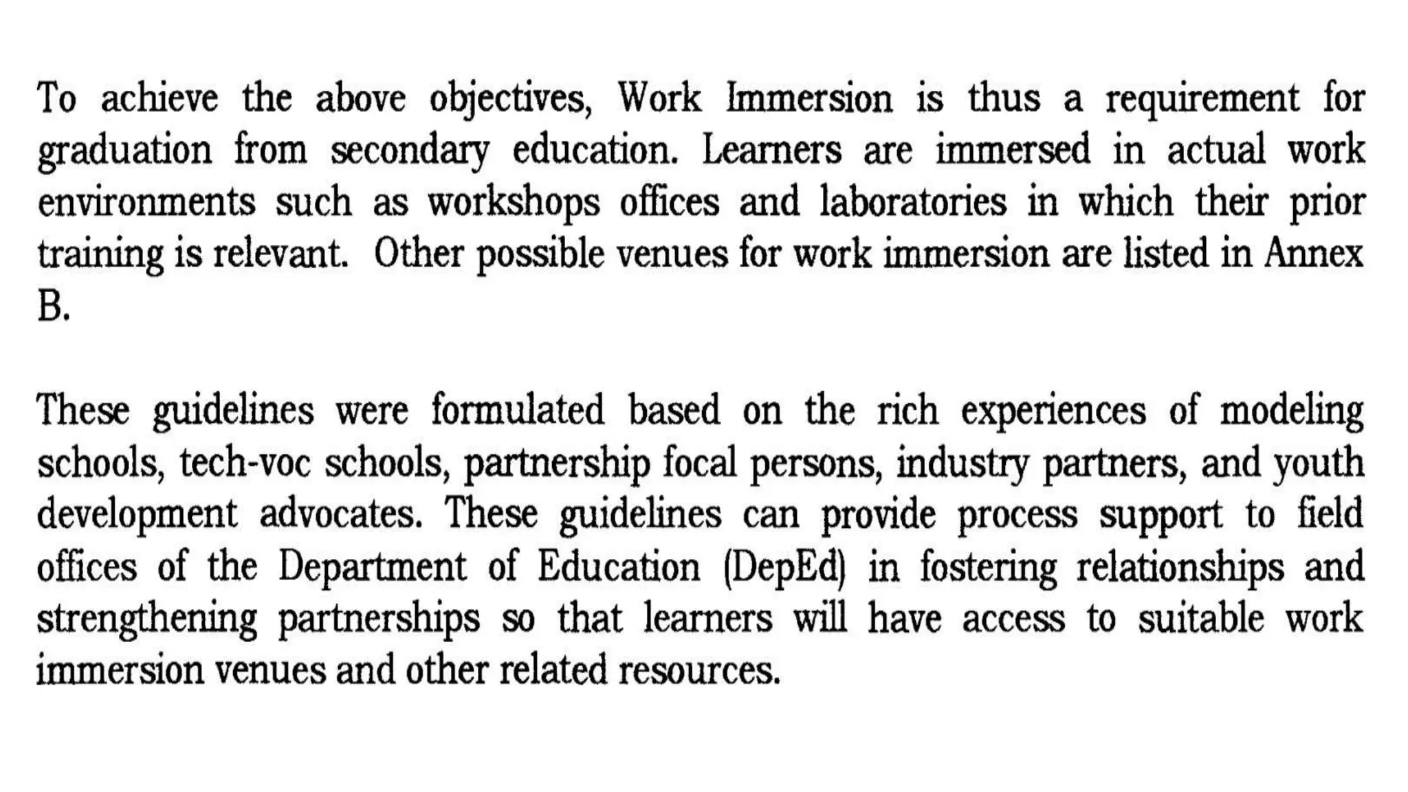 SENIOR HIGH SCHOOL WORK IMMERSION GUIDELINES.pptx