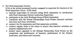 SENIOR HIGH SCHOOL WORK IMMERSION GUIDELINES.pptx