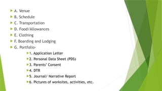WORK IMMERSION MEETING power point presentation | PPTX