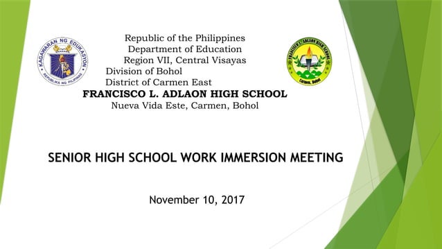 SENIOR HIGH SCHOOL WORK IMMERSION MEETING.pptx
