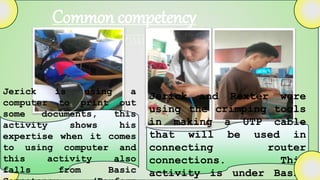 WORK IMMERSION NARRATIVE PRESENTATION (Cybertech, STNHS, Klint adams).pptx