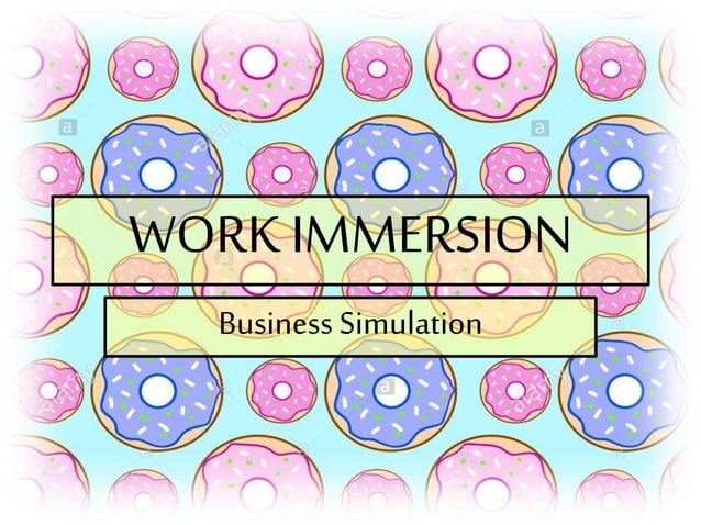 Work immersion ppt | PPTX