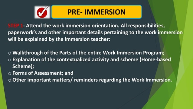 Work Immersion ppt..pptx | Resume Writing and Advice | Job Search