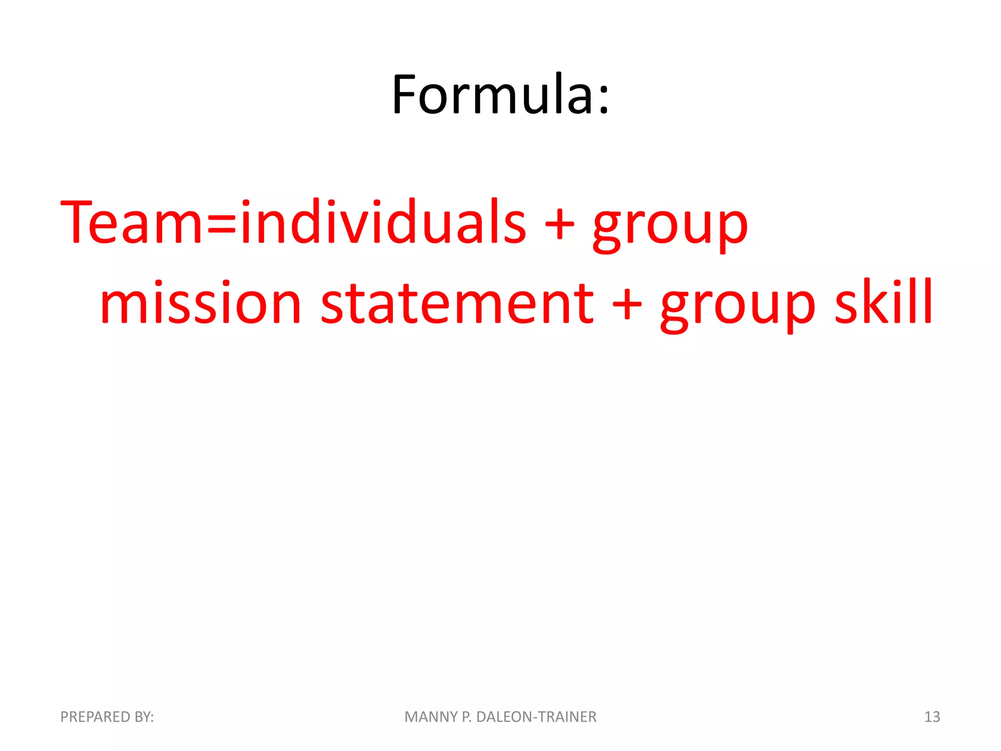 Work in a team environment | PPT