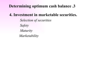 Working Capital Management | PPT