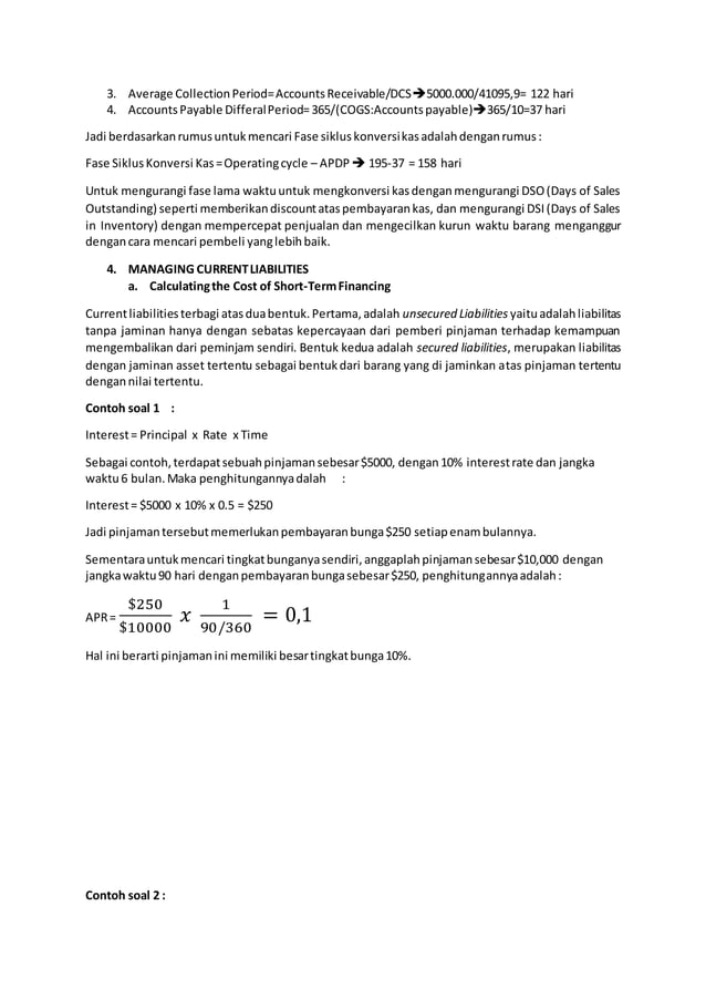 Working-capital management/Abshor.Marantika/muhammad refangga/3-04 | PDF