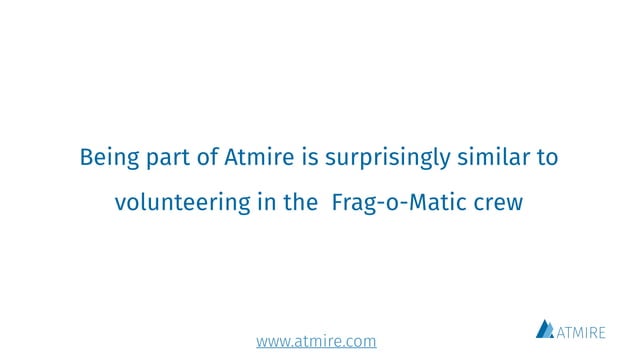 Working for Atmire | PPT | Free Download