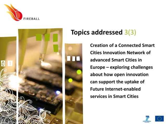 Working Group Smart Cities – FIREBALL Summary March 2012 | PPT