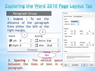 Working on-ms-word | PPTX