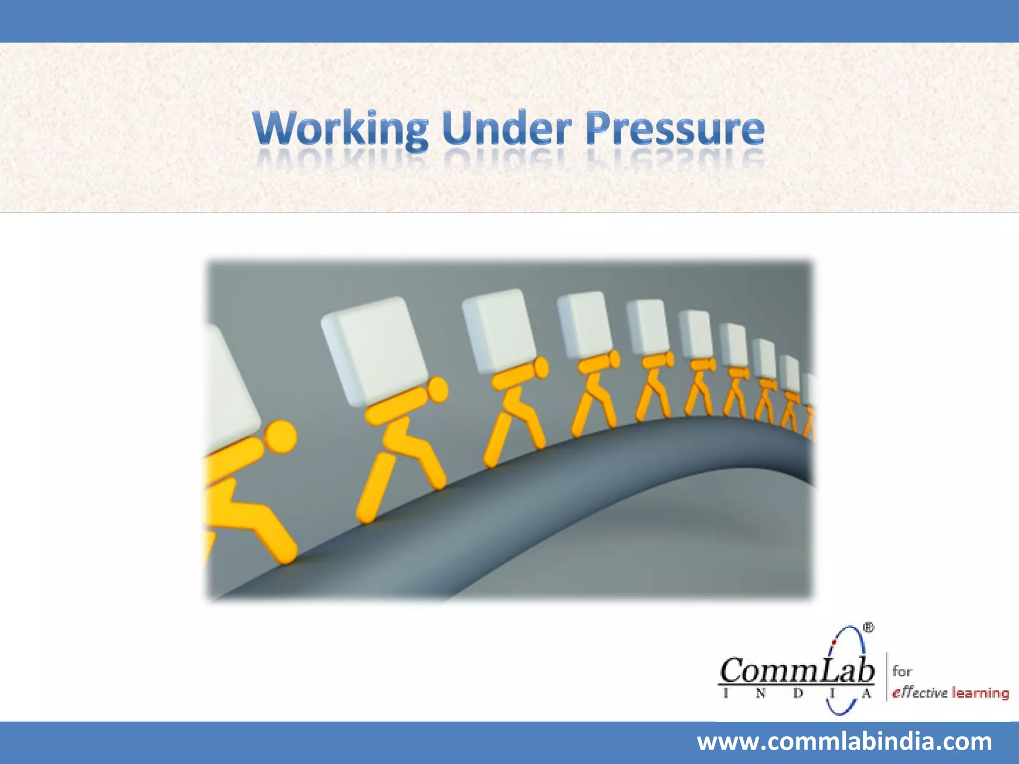 Working under-pressure | PPT