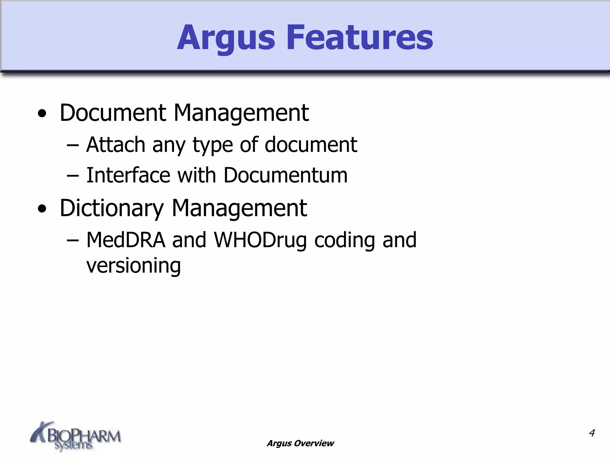 Working with Argus Safety in a Global Community | PDF