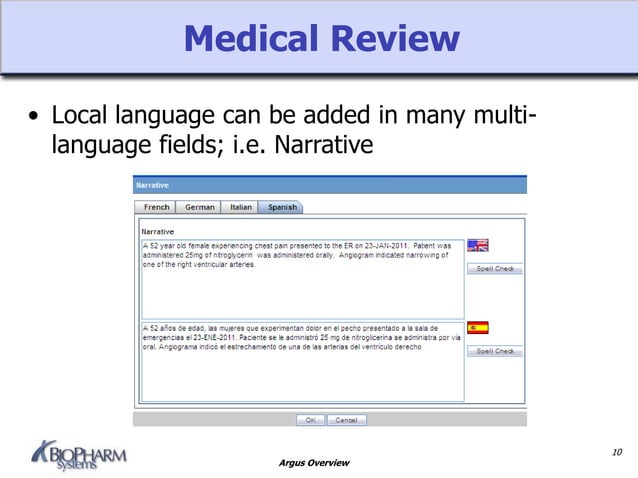Working with Argus Safety in a Global Community | PDF