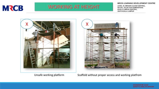 Working at height | PDF