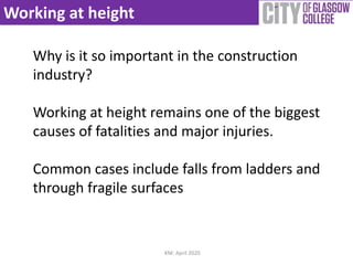 Working at Height - The Law | PPT